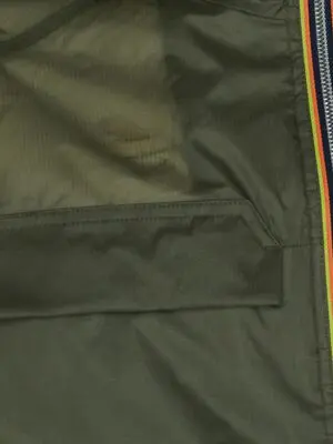 K-WAY Lightweight Hooded Jacket - Lichen