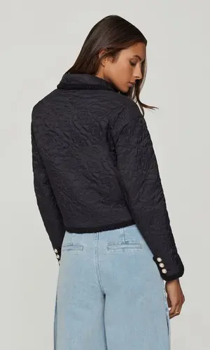 Generation Love Fabiana Quilted Jacket - Black
