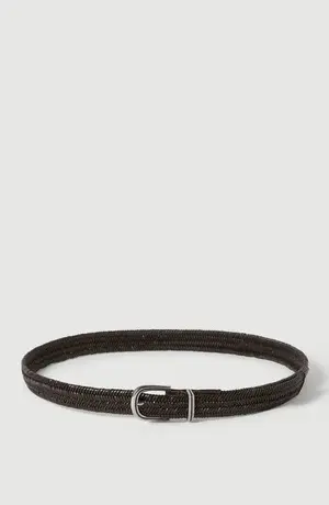 Brunello Cucinelli Braided Leather Belt