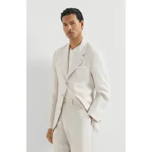 Brunello Cucinelli Chevron Unlined Blazer - Shell