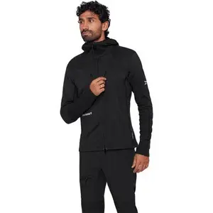 MAMMUT Eiger Nordwand In Flex Air Hybrid Hooded Jacket - Black