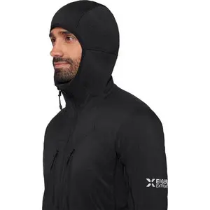 MAMMUT Eiger Nordwand In Flex Air Hybrid Hooded Jacket - Black