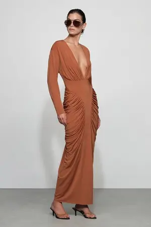 ET OCHS Athens Midi Dress
