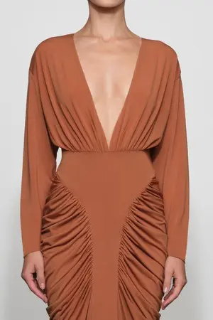 ET OCHS Athens Midi Dress