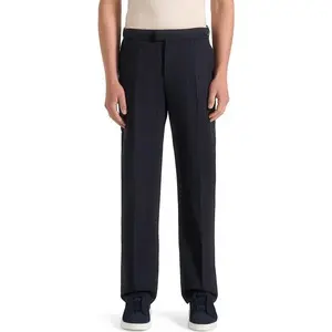 Manière De Voir Joseph Regular Fit Pinstripe Trousers - Navy