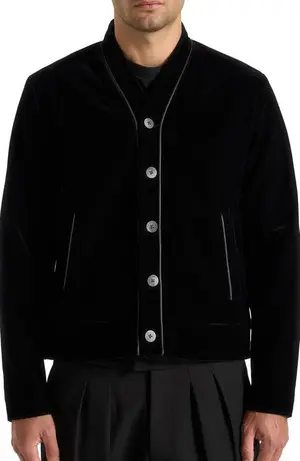 Manière De Voir Nassim Velvet Jacket