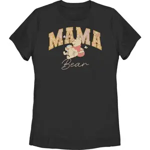 WINNIE THE POOH Collegiate Mama Bear Graphic T-shirt