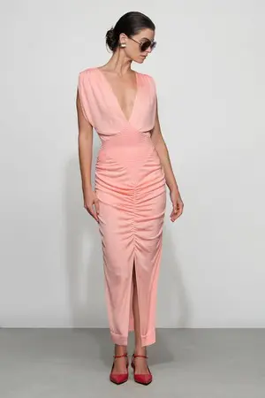 ET OCHS Lennon Knit Midi Dress