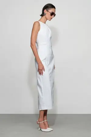 ET OCHS Farley Denim Midi Dress