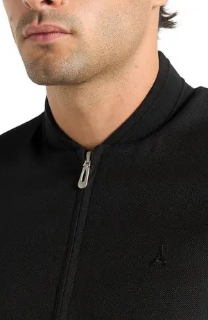 Manière De Voir Tailored Bomber Jacket - Black