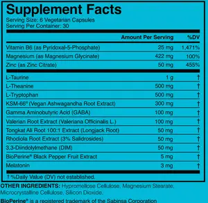 SWOLVERINE Zmt Nighttime Recovery Formula