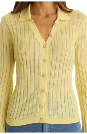 THE NOLI SHOP Karolina Polo Shirt - Yellow
