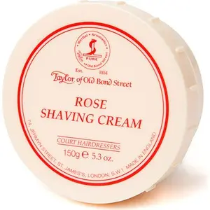 TAYLOR OF OLD BOND STREET Rose Shaving Cream Bowl - White