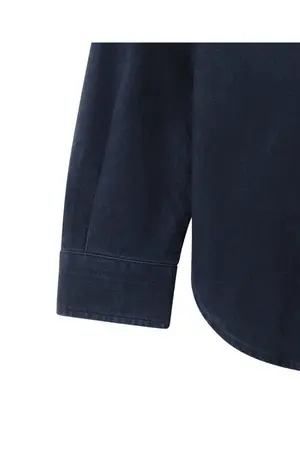 FORTELA Cpo Denim Overshirt - Blue