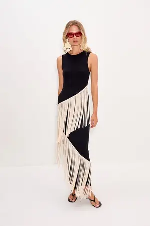 SIMONMILLER Spiral Knit Dress