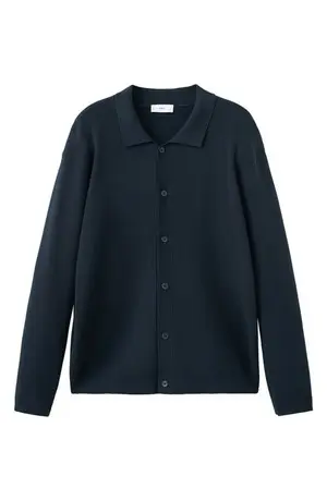 Mango Fine Knit Comfort Stretch Cardigan