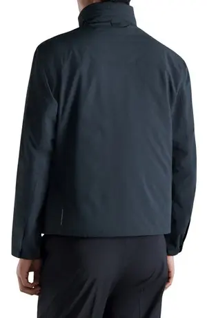 Mango Packable Water Repellent Jacket - Navy