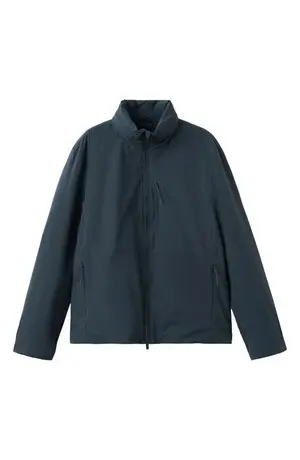 Mango Packable Water Repellent Jacket - Navy