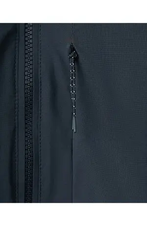 Mango Packable Water Repellent Jacket - Navy
