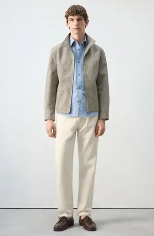 Mango Prince Of Wales Checked Jacket
