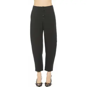 ALEXIA ADMOR Hollis Barrel Pants - Black