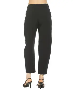 ALEXIA ADMOR Hollis Barrel Pants - Black