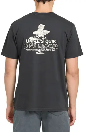 Quiksilver Unkles Ding Repair Cotton T-shirt