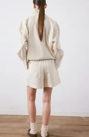 Mango Pull-on Cotton Shorts