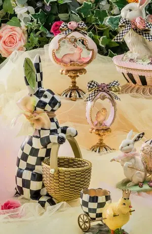 MACKENZIE-CHILDS Courtly Check Rabbit