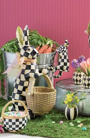 MACKENZIE-CHILDS Courtly Check Rabbit