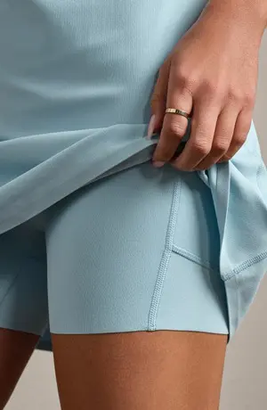 RHONE Sport Dress With Built-in Shorts - Pool Blue