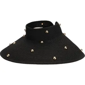 San Diego Hat Bead Accent Wide Brim Visor