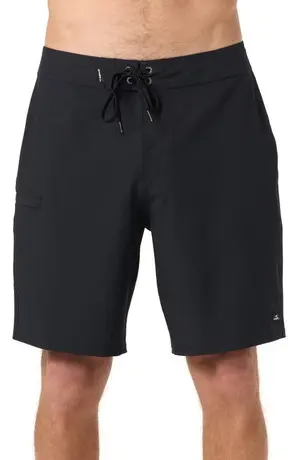 O'Neill Hyperfreak Heat Solid Board Shorts - Black