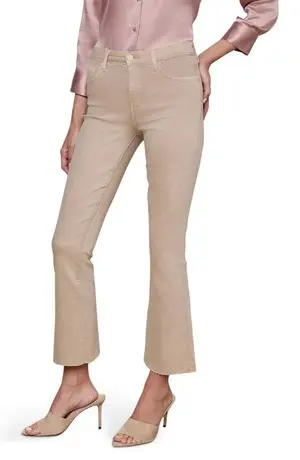 L'Agence Kendra High-rise Cropped Flare Jeans