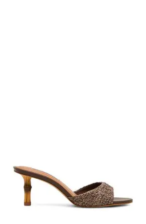Steve Madden Kahlea Raffia Sandal - Brown Raffia
