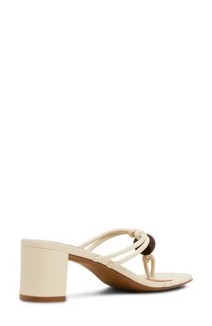 Steve Madden Remedy Block Heel Sandal - Bone Leather