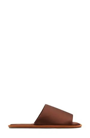 Mango Slide Slipper - Brown