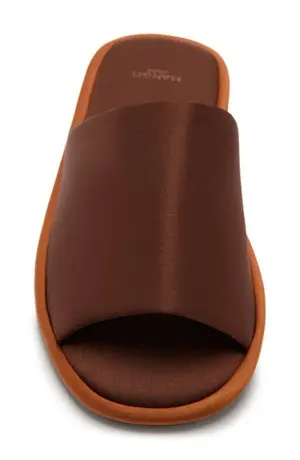 Mango Slide Slipper - Brown