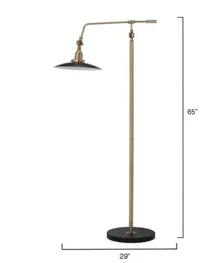 JAMIE YOUNG CO. Mid-century Modern 1-light Floor Lamp