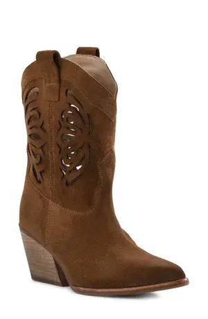 Seychelles Go West Cowboy Boot - Brown