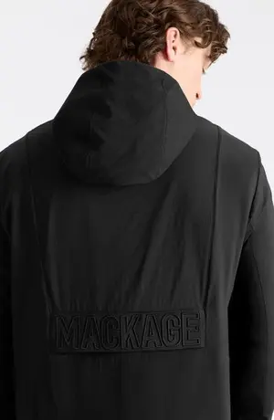 Mackage Reid Packable Rain Jacket - Black