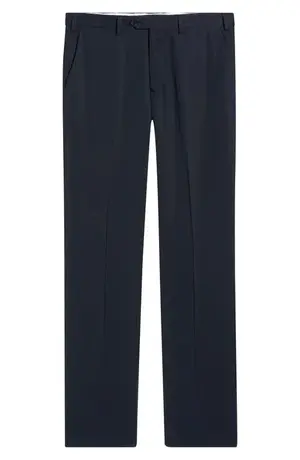 Emporio Armani Flat Front Suit Pants