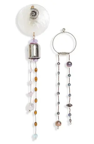 ISSHI Sanctuary Mismatched Drop Earrings - Fate