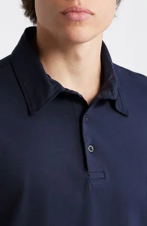 Ag Bryce Short Sleeve Polo - Deep Navy