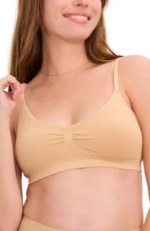 Hatch Collection The All-tri Maternity/nursing Bra - Sand