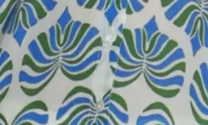 APNY Cap Sleeve Shell Top - Whiteblue Multi