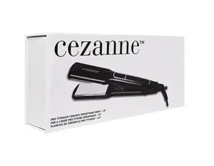 CEZANNE HAIR PROFESSIONAL Pro Titanium Ceramic Smoothing Iron