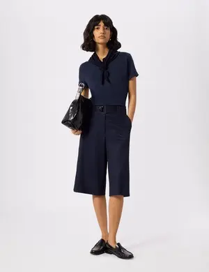 Whistles Emily Ultimate Short Sleeve T-shirt - Navy