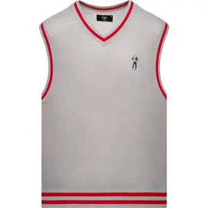EASTSIDE GOLF Club Sweater Vest - Opal Grey