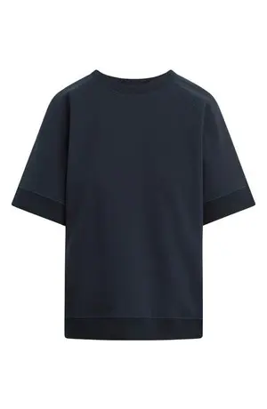 FAVORITE DAUGHTER The Saturday Raglan Cotton Blend T-shirt